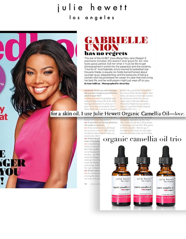 Gabrielle Union – “It’s Really Transformed my Skin” – Julie Hewett LA ...